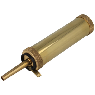 Pedersoli Tubular Powder Flask .44cal – RMC Ox-Yoke Muzzleloader Supplies